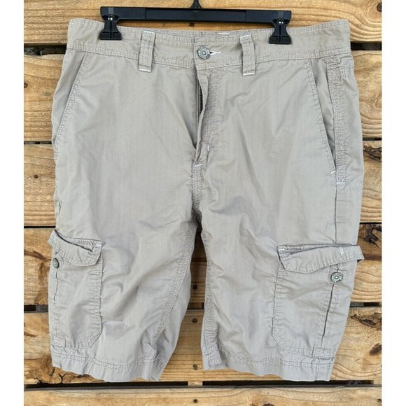 Buckle | Shorts | Bke Denim Buckle Shorts Mens 34 Tan Standard Fit ...